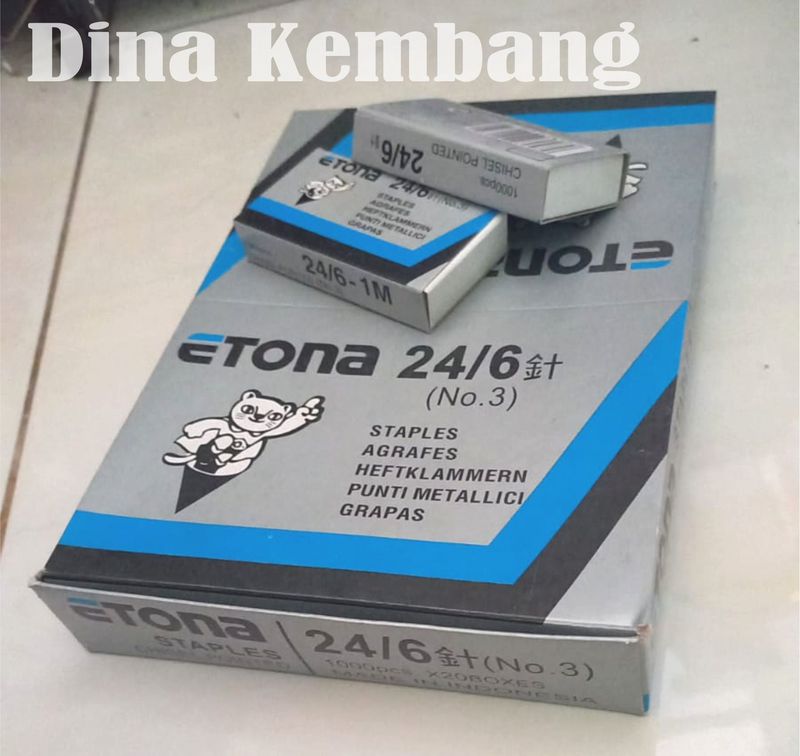 Isi Staples No 24/6 Etona