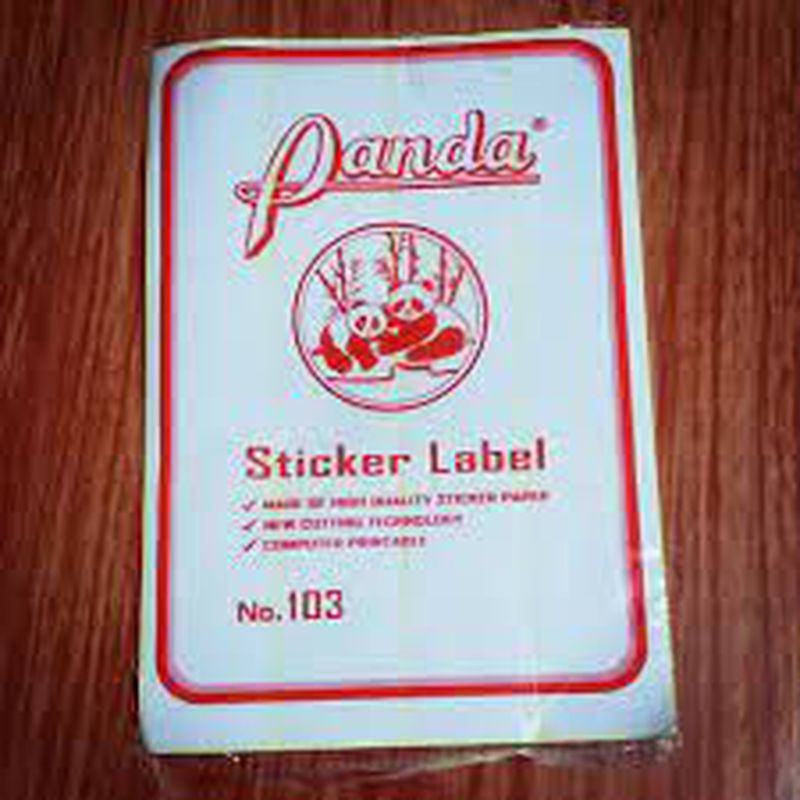 stiker label no.103