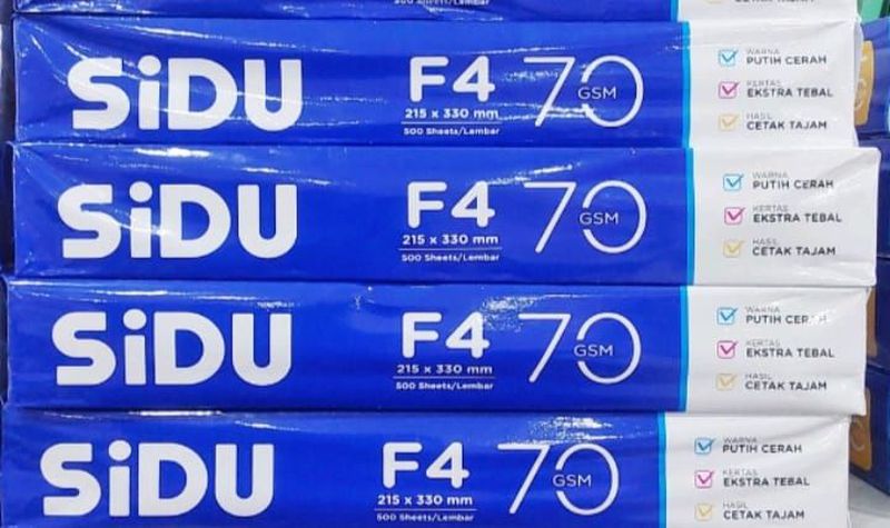 kertas hvs f-4 sidu