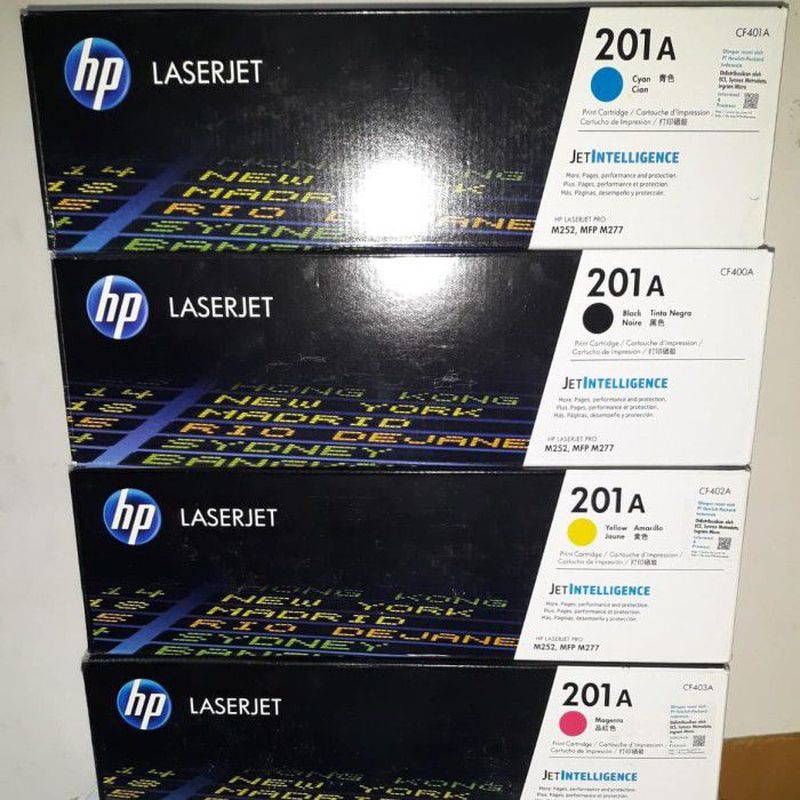 Toner HP CF 400 A ( 201 ) - Biru