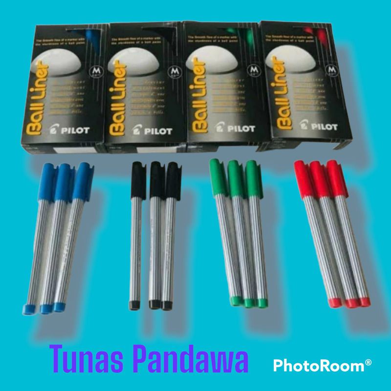 PULPEN PILOT BALLINER ALL VARIAN tns - Hijau