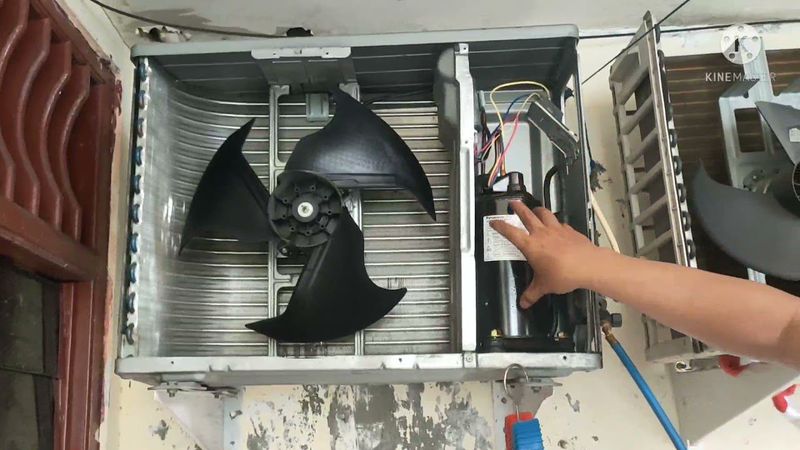 Perbaikan Motor Blower Outdoor AC Split 2pk