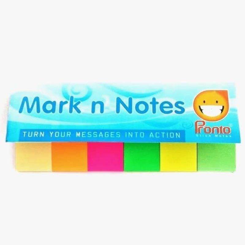 Mark & Notes Post It Pronto 6 Warna