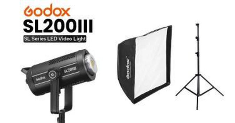 Godox SL200 III + SB-NBM 6060 + 260T