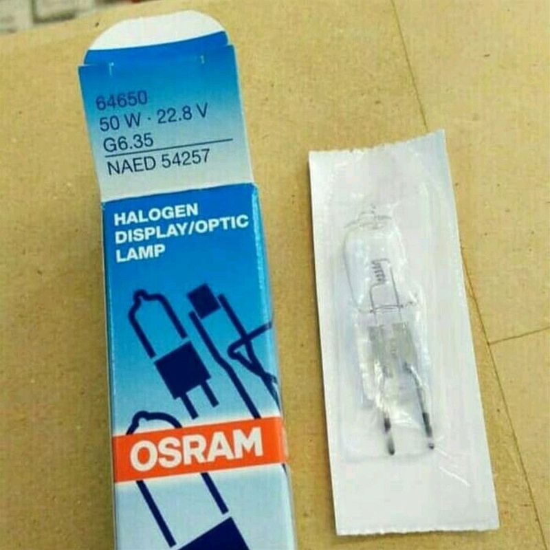 Lampu Halogen 50w,22.8v