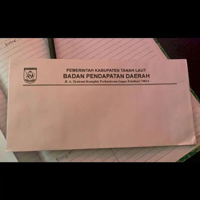 Amplop Surat Kop Dinas SKPD