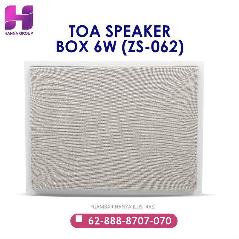 TOA SPEAKER BOX 6W (ZS-062)