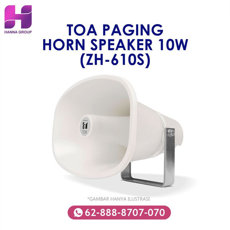 TOA PAGING HORN SPEAKER 10W (ZH-610S)