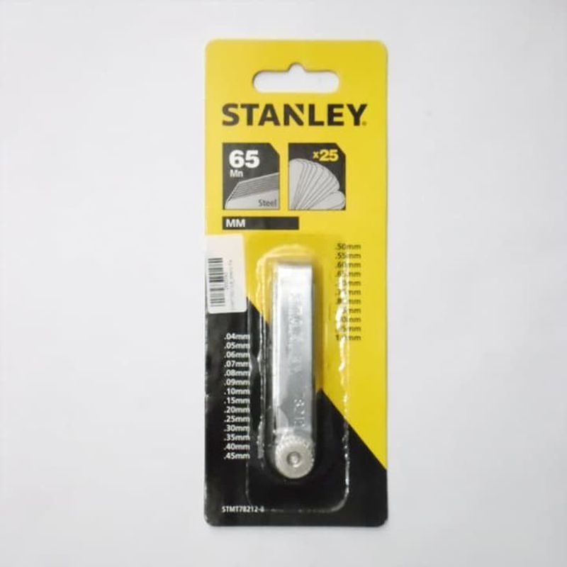 Metric Feeler / Fuller Gauge 25 Blades Stanley STMT78212-8