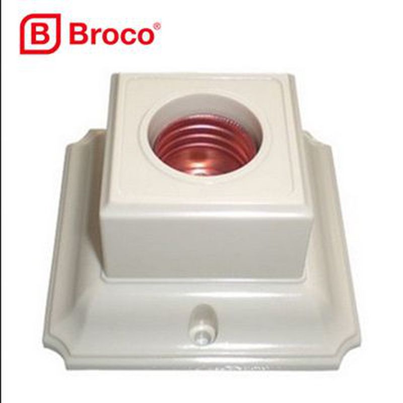 Fitting Lampu Plafon Kotak