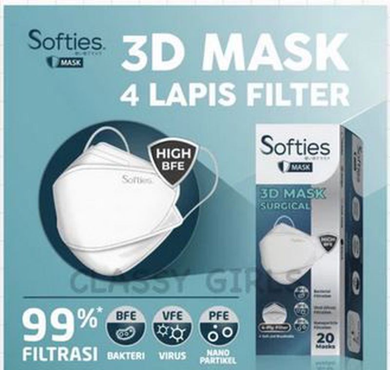 Softies 3D Mask Surgical