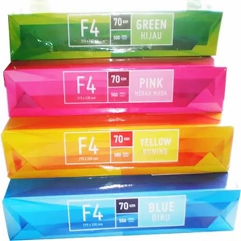 Kertas HVS F4 warna