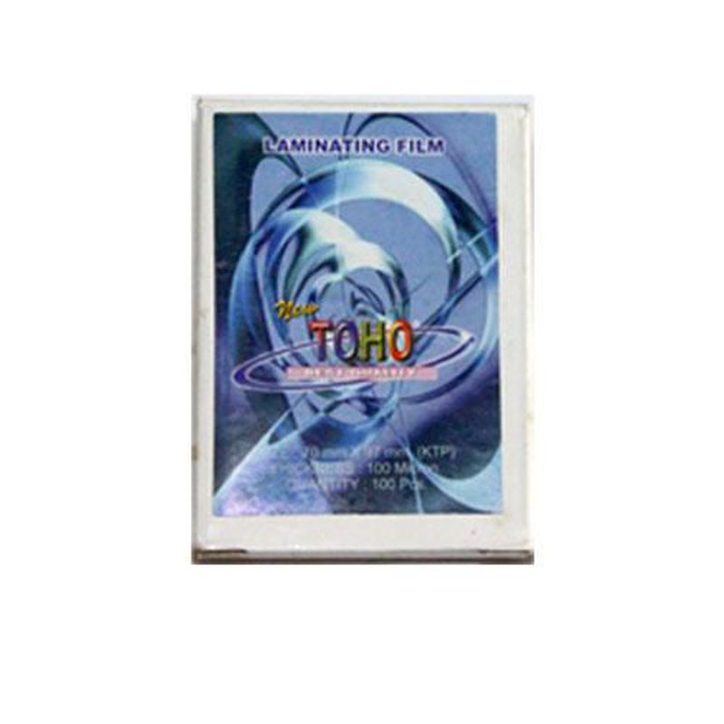 TOHO Laminating Plastick Size KTP @ 100 Sheet