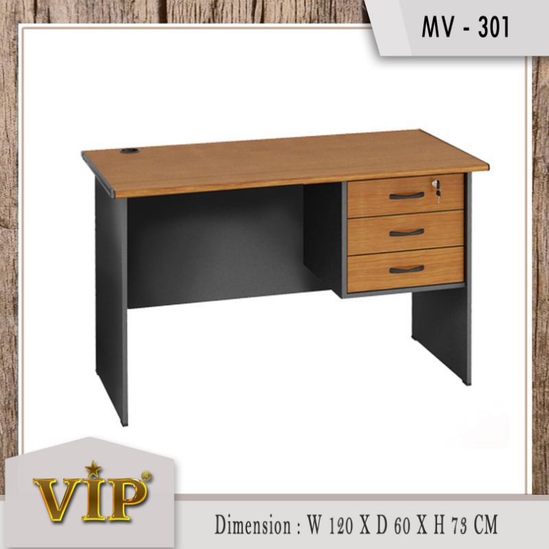 MEJA KERJA 1/2 BIRO VIP MV 301 A