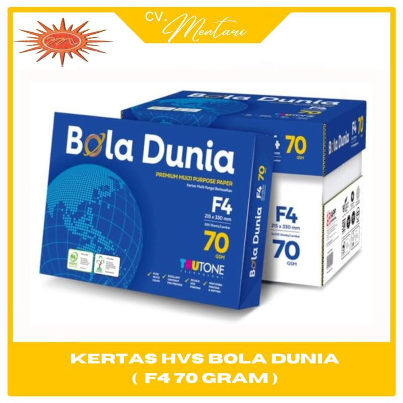 KERTAS HVS F4 70 GRAM