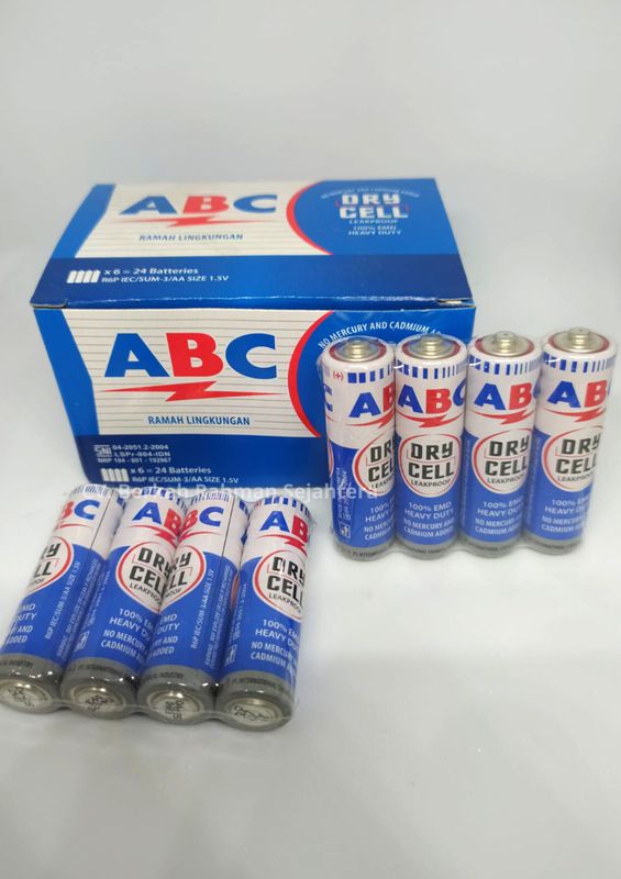 Batu Baterai AAA ABC