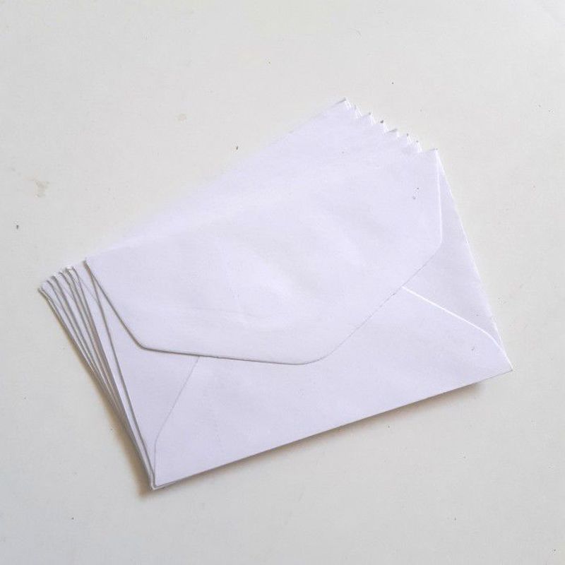 Amplop Putih Dinas 10