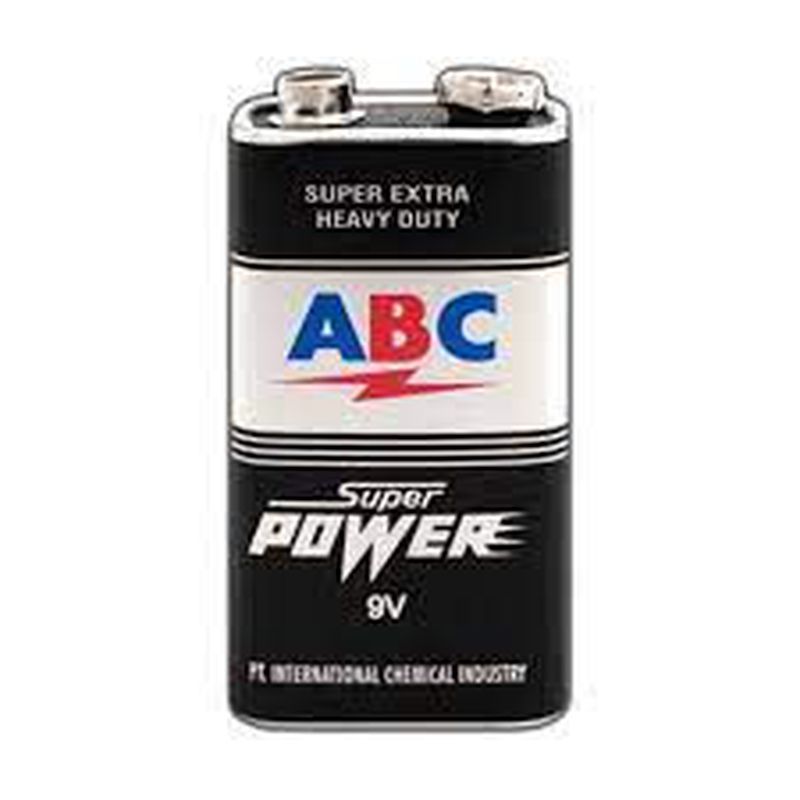 BATERAI ABC SUPER POWER 9 VOLT