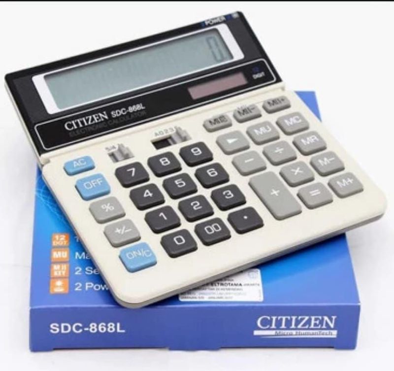 Kallkulator Citizen SDC 868L 12 digit