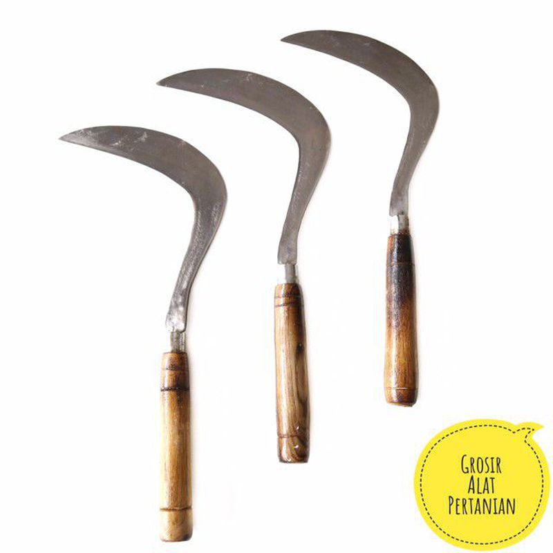 ARIT BAHAN BESI, GAGANG KAYU