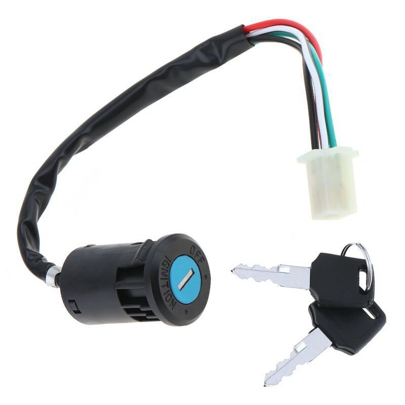 UU011 Wire Ignition Switch 1pcs motorcycle ATV E Bike Waterproof Motor