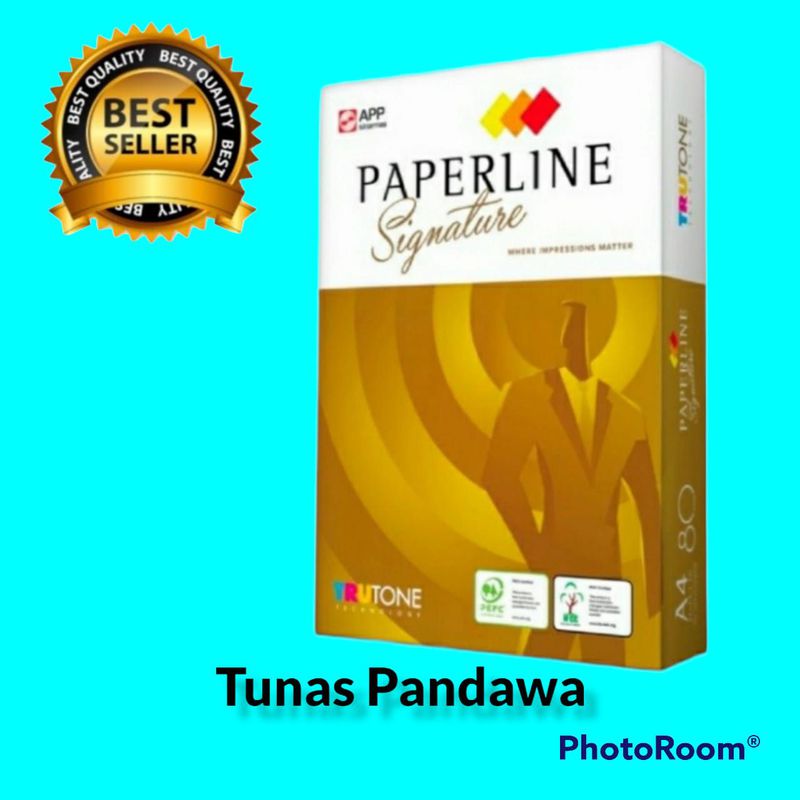 PAPERLINE KERTAS A4 HVS 80grm tns