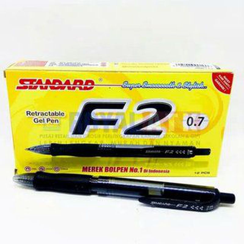STANDARD BALLPOINT F-2 HITAM