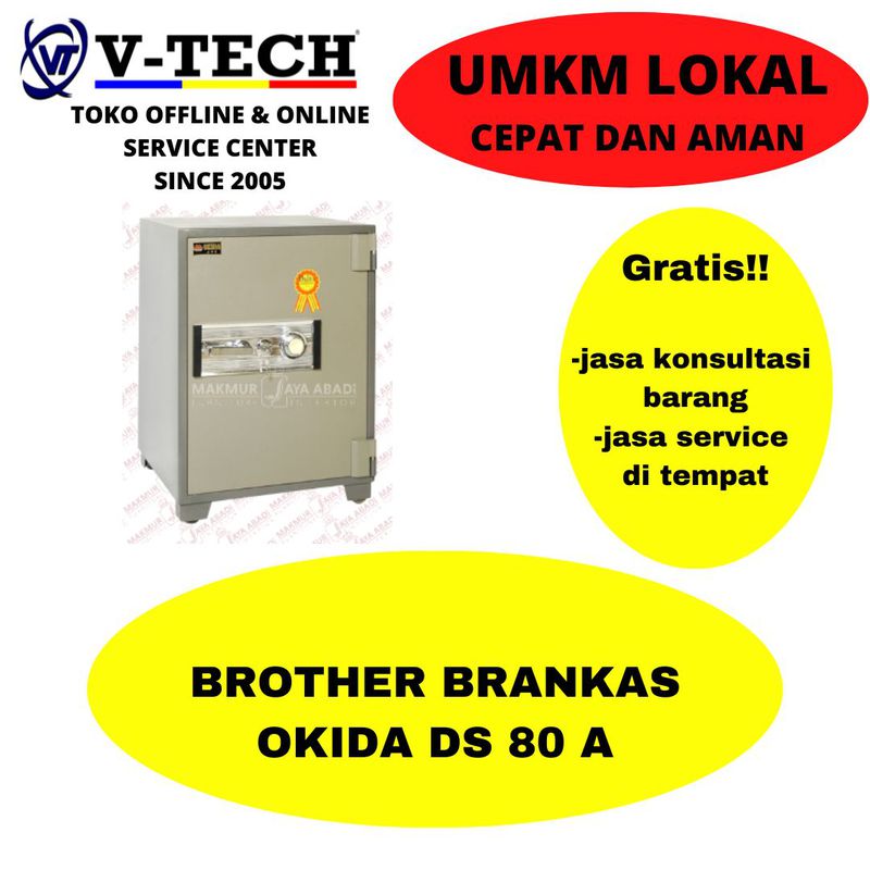 V-TECH BROTHER BRANKAS OKIDA DS 80 A