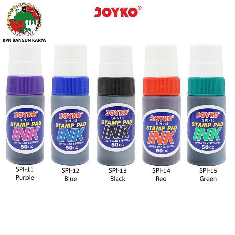 Joyko Stamp Pad Ink Refill Tinta Stempel - SPI-11 Per pcs - Hijau