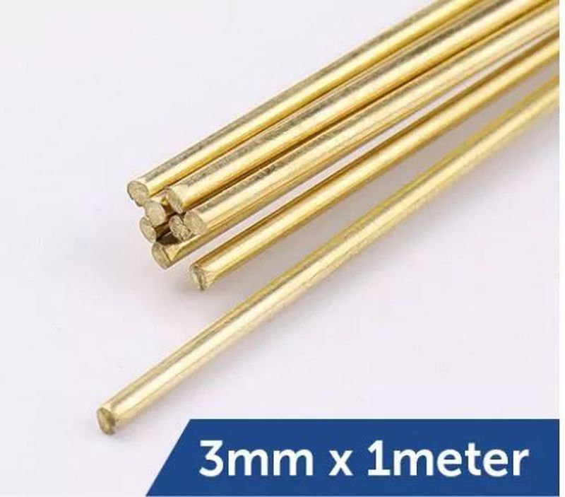 Bahan tambah kuningan batangan