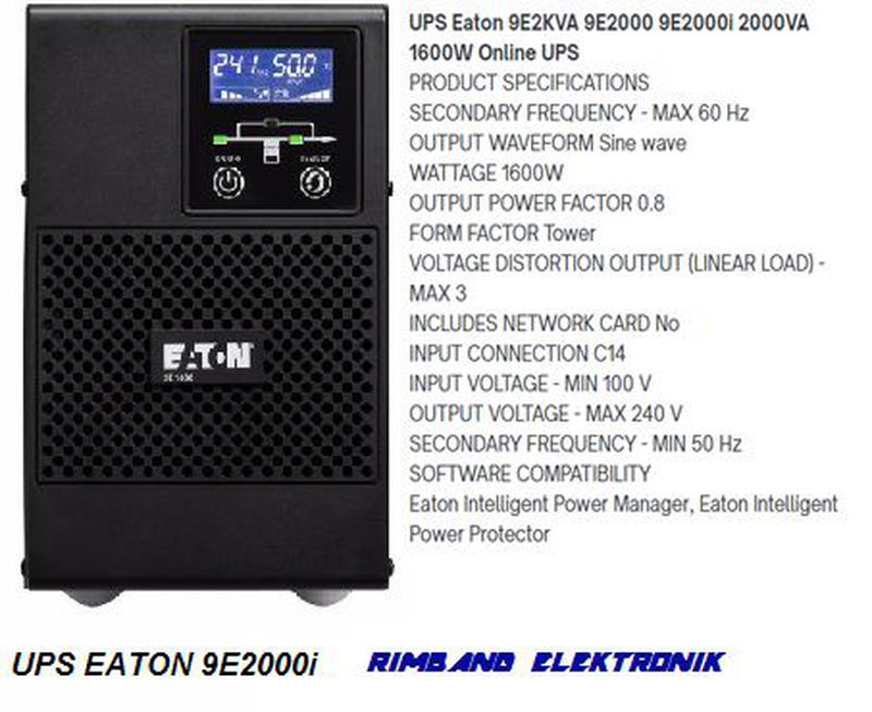 UPS EATON Tower ups 9E2000i