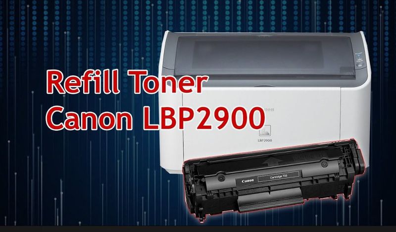 Refill toner Canon LBP2900