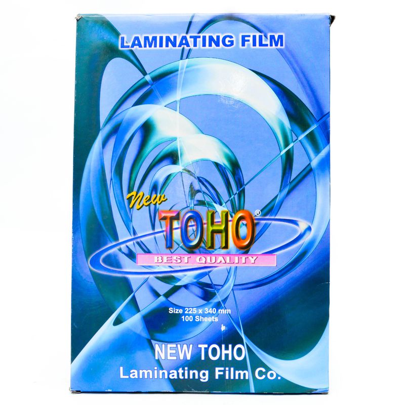 TOHO Laminating Plastick Size A4 @ 100 Sheet