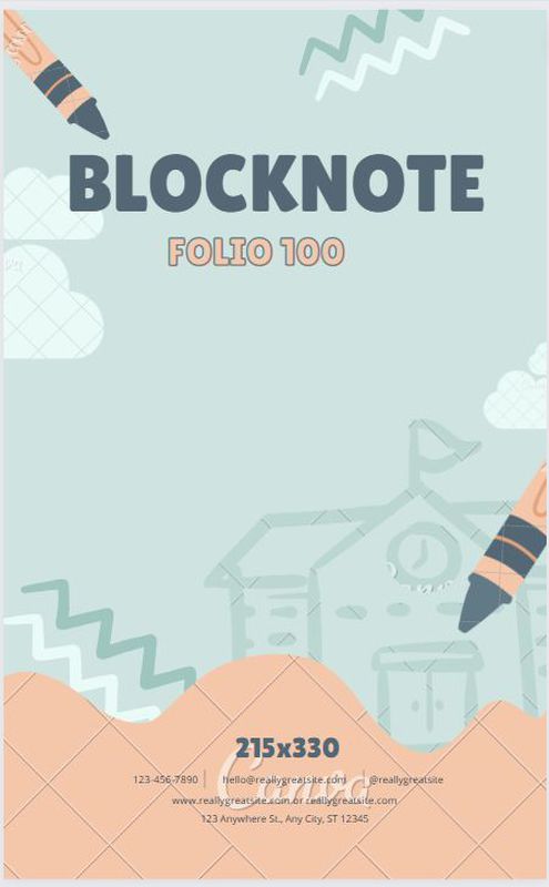 Blocknote Folio 100 hal