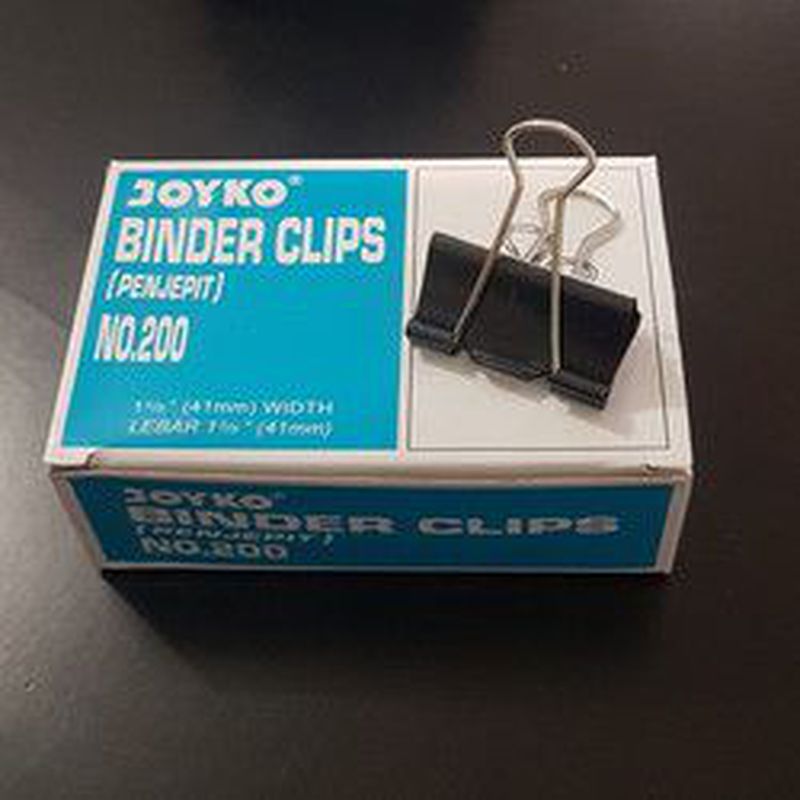 binder clip 200