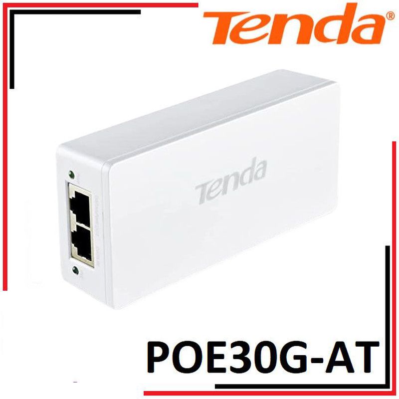 TENDA POE30G-AT POE INJECTOR 30W IEEE802.3 AT GIGABIT