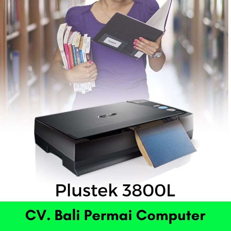 PLUSTEK SCANNER OPTICBOOK 3800L