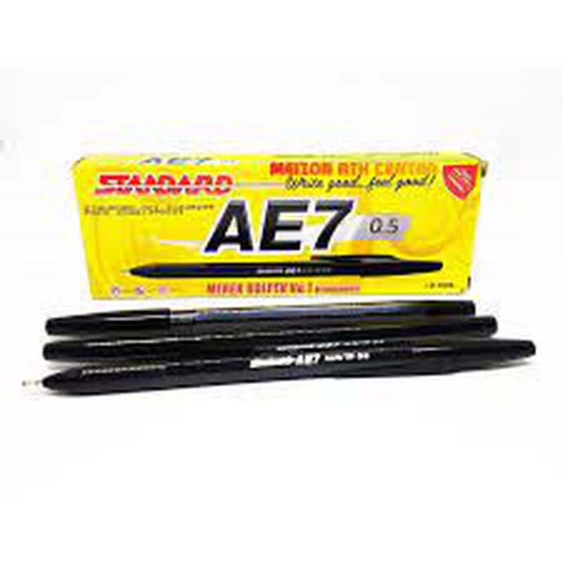 Ballpoint Standard AE7 - Hitam