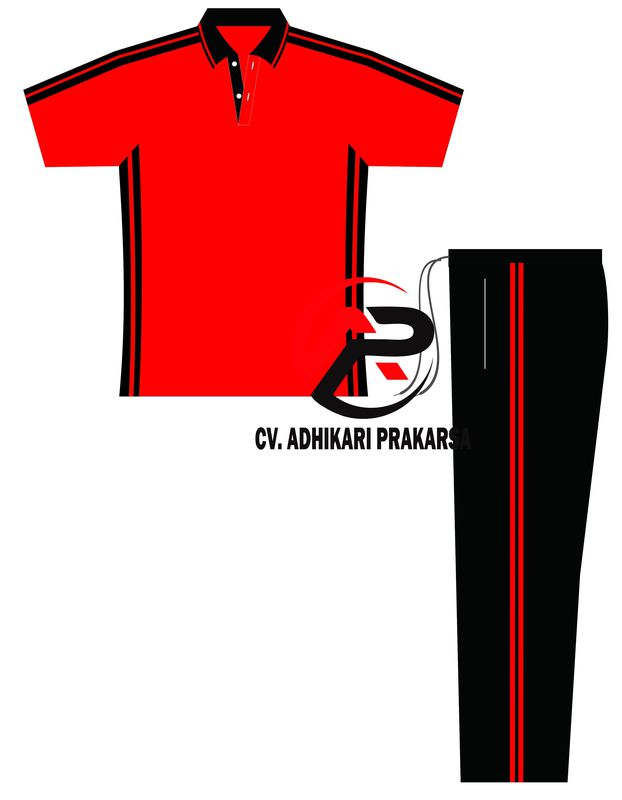 Seragam kegiatan kaos polo dan training