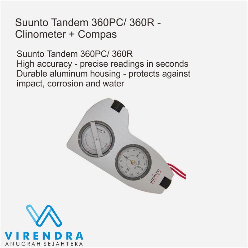 Kompas Suunto Clinometer Tandem 360Pc/360R