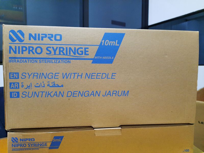 Disposable Syringe with Needle 10cc