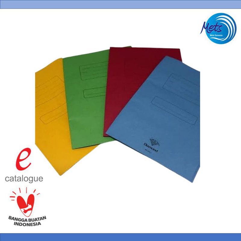 Stopmap Folio Tipe 5001 Merk Diamond - Biru