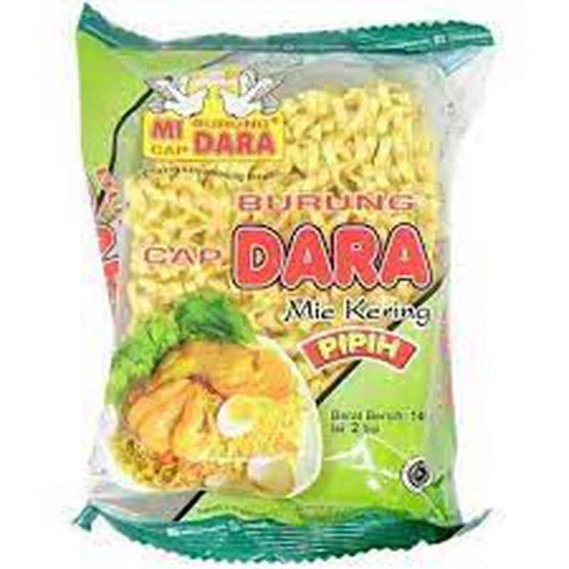 Mie Telur Burung Dara