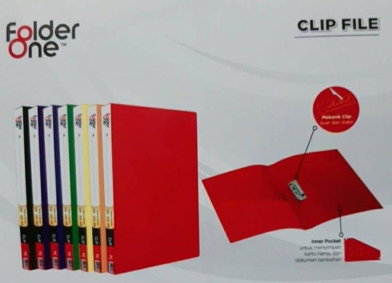 Map Plastik Jepit (Clip File)