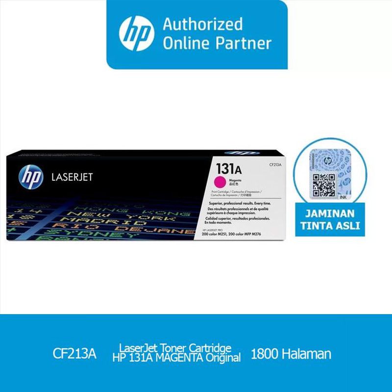 HP 131A Magenta Original LaserJet Toner Cartridge (CF213A)