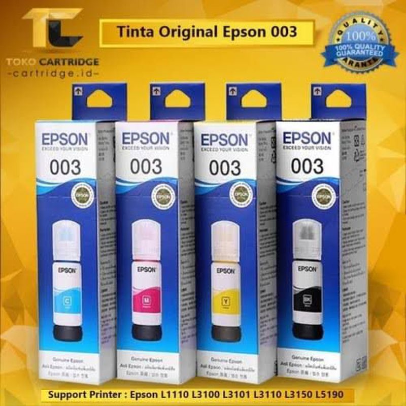 tinta epson 003 1set