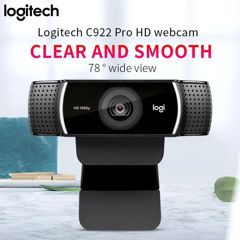 Logitech C922 Pro Stream Webcam Full HD 1080p/30fps