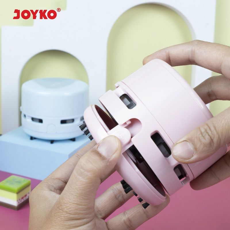 Mini Desk Vacuum Penghisap Pembersih Debu pada Meja Joyko MDV-9701 - Blue