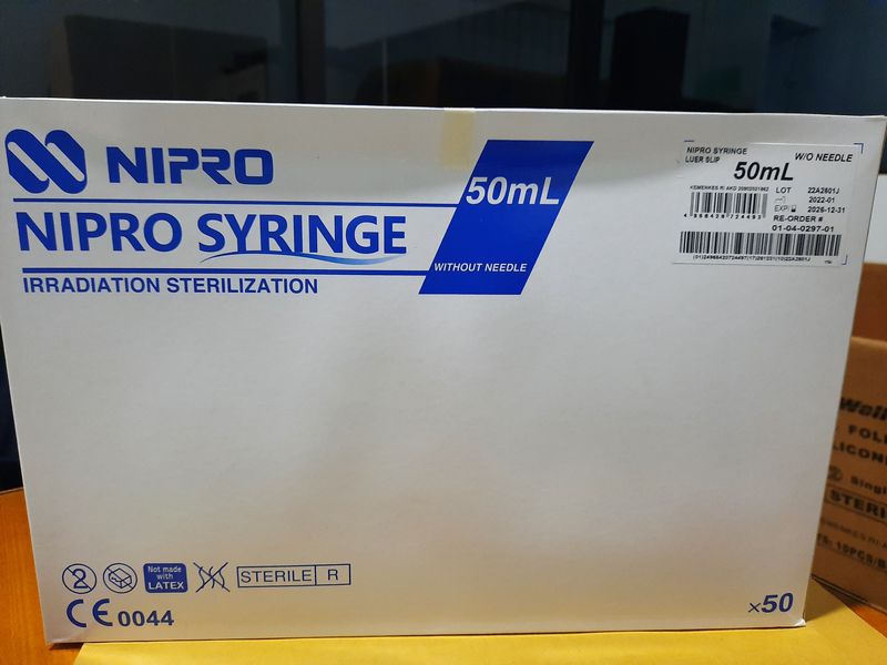 Disposable Syringe 50cc NIPRO