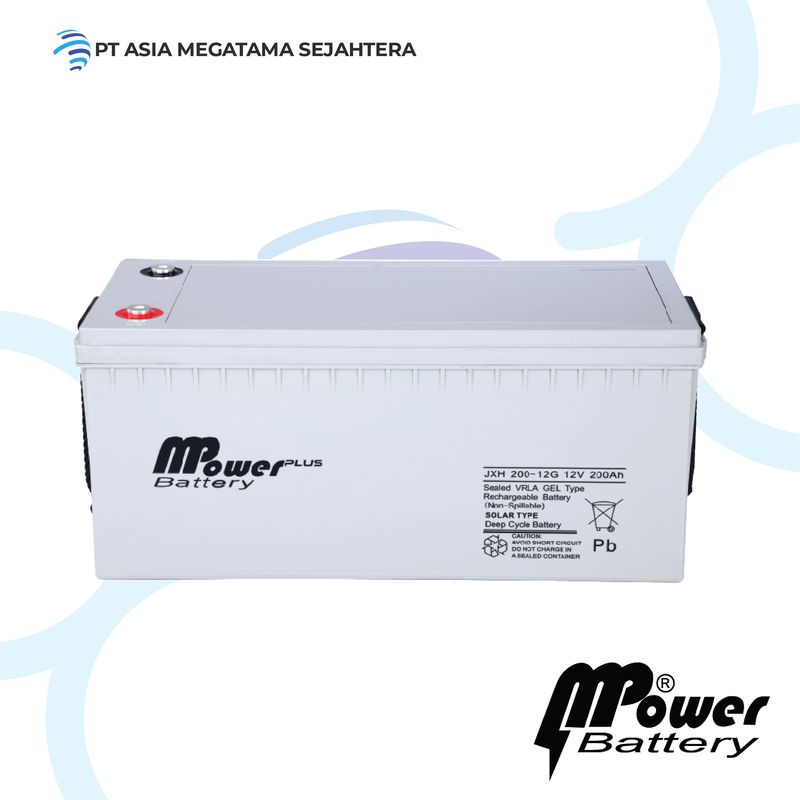 BATTERY VRLA FOR UPS - MPOWER JXH200-12G / 12V 200AH